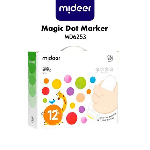 Promo Mideer Magic Dot Marker 12 Mainan Edukasi Anak Spidol Bulat Menggambar - Kota Semarang ...
