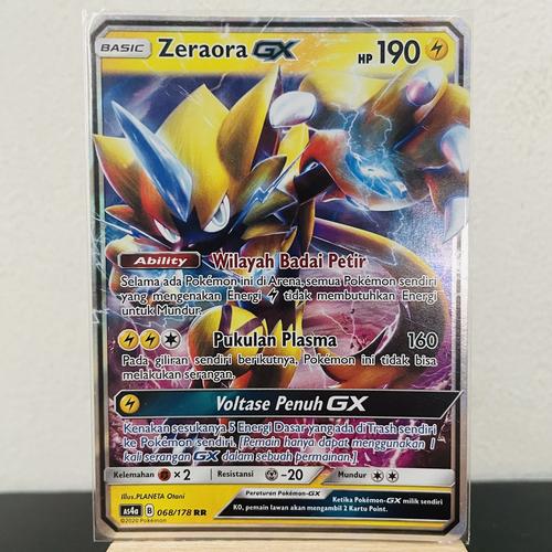 Jual Zeraora GX as4a RR Kartu pokemon indonesia tcg card - Kota ...