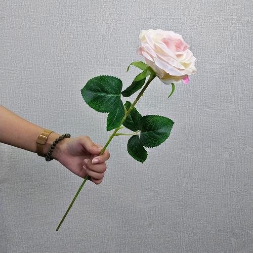Promo Az Bunga Hias Mawar Tangkai Plastik Artificial Rose Ornamen ...