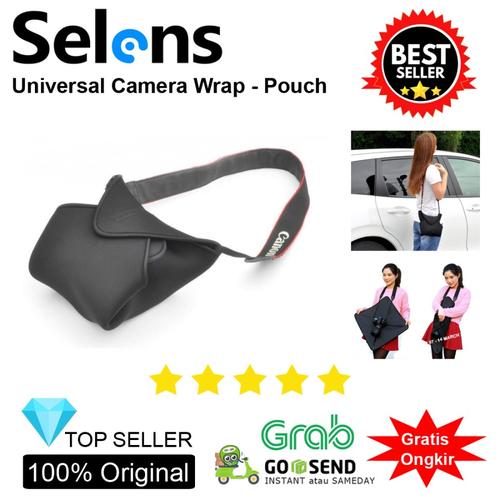 Jual Pouch Neoprene Camera Universal - Camera Wrap - Tas Kamera 30X30 ...