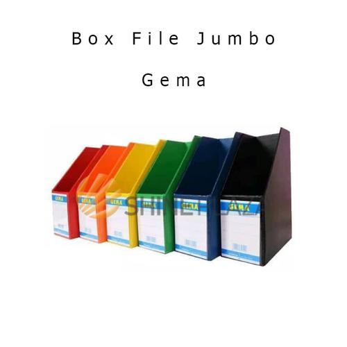 Jual Box File Jumbo PVC Gema 11 cm - Tempat Penyimpanan Kotak Kertas ...