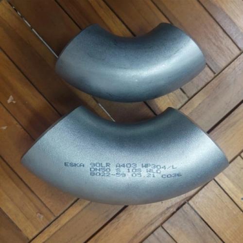 Jual Elbow Las 1/2" Inch SCH10 Stainless SS304 / Knee SCH10 SS304 ...