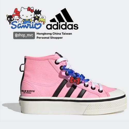 Jual Adidas Hello Kitty Nizza Platform Mid Shoes Authentic | Sepatu ...