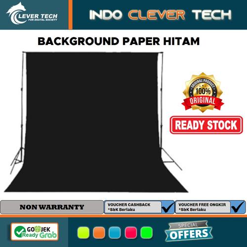 Jual Background Paper Hitam 2.7x11m Backdrop Kertas Studio - Jakarta ...