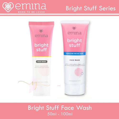 Jual EMINA FACIAL WASH BRIGHT STUFF 100ML - TERLARIS - BRIGHT STUFF ...