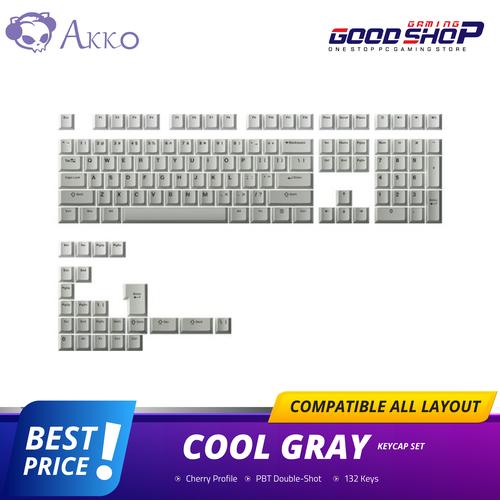 Jual Akko Cool Gray Keycap Set(132-key) - Jakarta Pusat ...