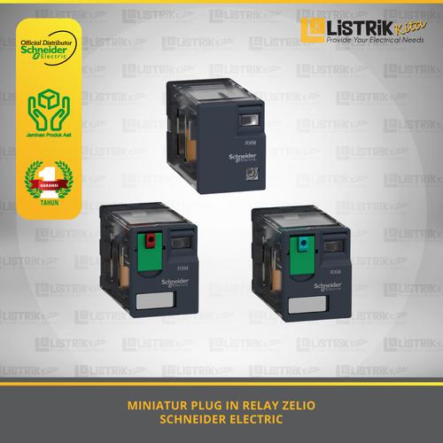 Jual MINIATURE PLUG IN RELAY ZELIO SCHNEIDER ELECTRIC RXM 4C/O 14 Pin 6A - RXM4AB1** - Jakarta ...