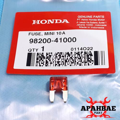 Jual Sikring Fuse Mini 10A – Blade BeAT CBR 150R CRF PCX 150 Supra ...