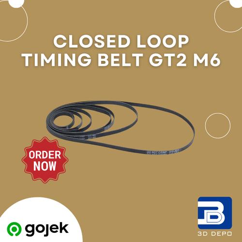 Jual Closed Loop Timing Belt GT2 M6 Wide 6mm - Kota Surabaya - 3D Depo ...