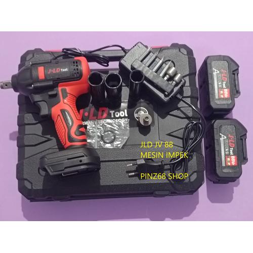 Jual MESIN BOR IMPACK IMPEK JLD JV88 JV-88 2 BATERAI SET KOMPLIT ...