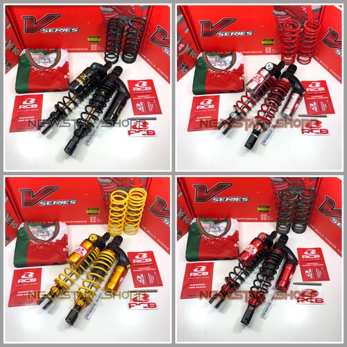 Jual shock tabung rcb vd series xmax pcx 160 original 350mm - Kuning ...