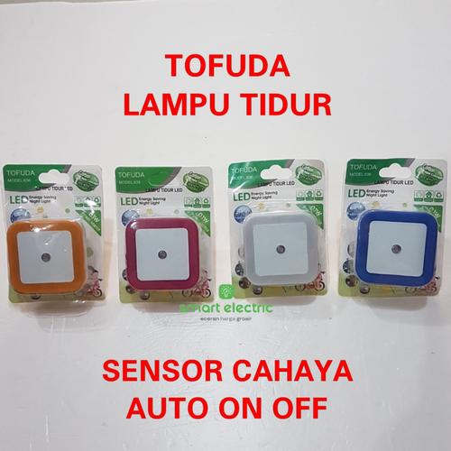 Jual Tofuda Lampu Tidur Sensor Cahaya Light LED Otomatis Murah Bagus ...