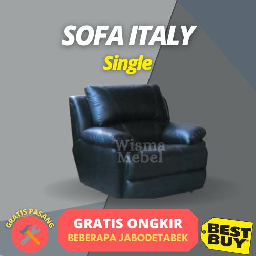 Jual Sofa Single Italy 1 Seater / Sofa Satu Dudukan - Jakarta Timur ...