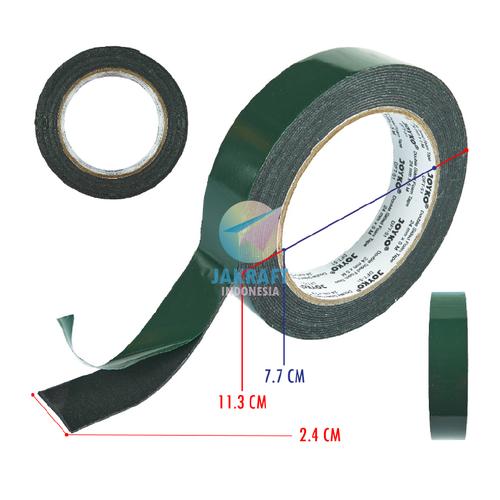 Jual Double Tape Busa Foam JOYKO DFT-51 Hitam 1" Inch 24 mm x 5 Meter - Jakarta Barat - Jakraft ...