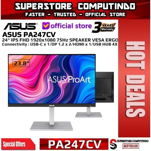Promo Monitor LED Asus ProArt PA247CV 27" IPS 1080p HDMi DP USB-C ...