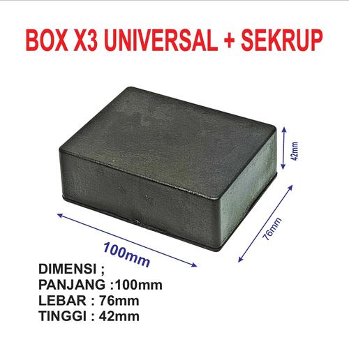 Jual BOX X 3 BOK X3 HITAM UNIVERSAL + SEKRUP - Kab. Magetan - KURNIA3 ...