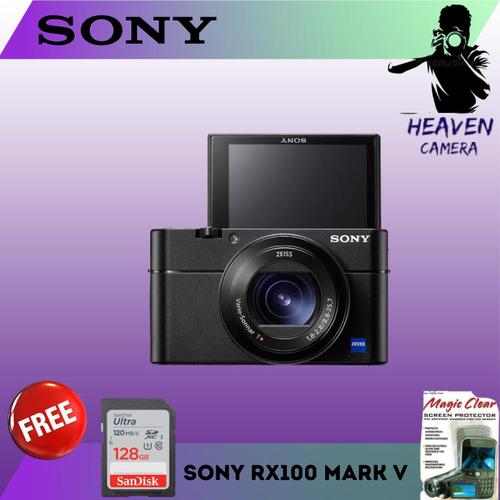 Jual SONY CYBERSHOT DSC-RX100 MARK V - SONY CYBERSHOT RX100 MARK 5 - BOX PUTIH, KAMERA ONLY ...