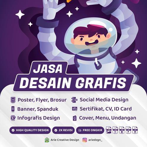 Jual Desain Grafis Poster, Brosur, Infografis, Banner, Social Media ...