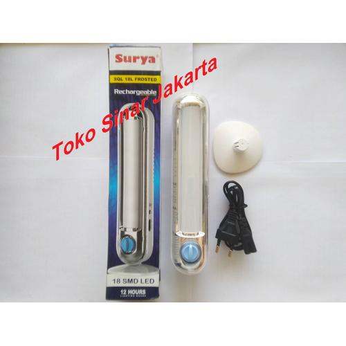 Jual Lampu LED Darurat Emergency Light Flashlight Portable Isi Ulang ...