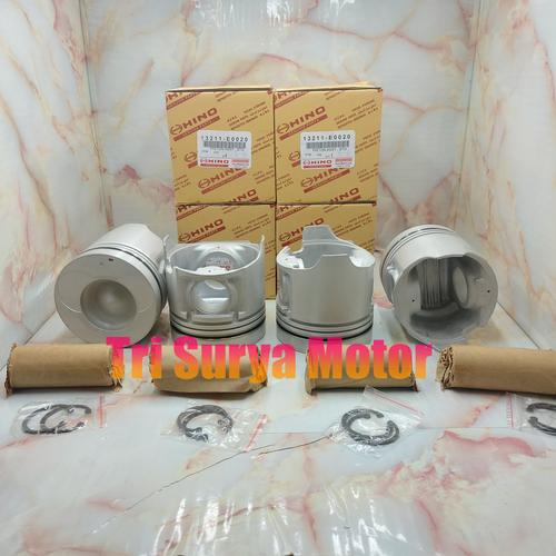 Jual PISTON ASSY SEHER SET DYNA HT130 HINO DUTRO STD-50 ORI 1SET +PIN - Jakarta Pusat - Tri ...