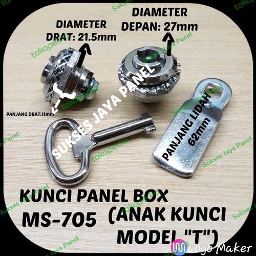 Jual kunci panel listrik MS-705 (anak kunci model - T) - Jakarta Pusat ...