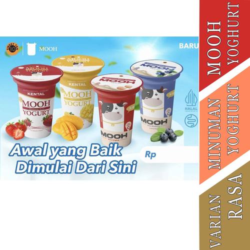 Jual Yogurt- Varian Rasa- MOOH Yogurt- Minuman Yogurt- 175ml - MANGGA ...