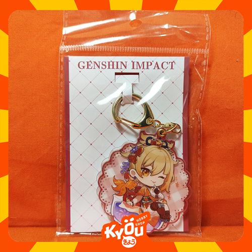 Promo Yoimiya Gorou Genshin Theme Acrylic Keychain (6cm) - Genshin ...