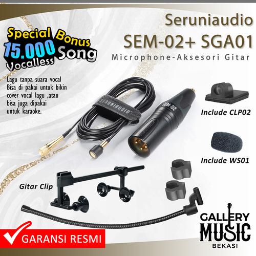Jual Seruniaudio SEM02 Bundle SGA01 Microphone - Seruni SEM 02 SGA 01 ...