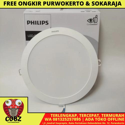 Jual 22 WATT / PHILIPS LED Downlight Lampu Tanam Plafon Moto Putih ...