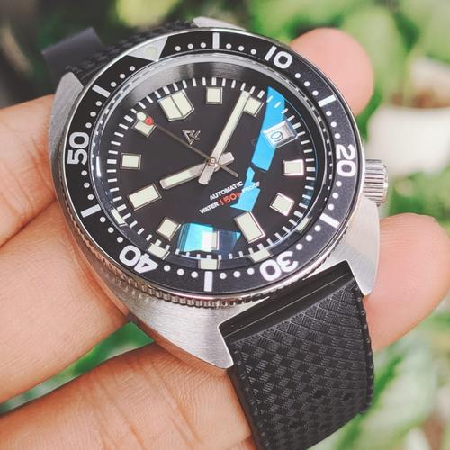 Jual Rdunae slim turtle Seiko homage /willard/6105/not citizen sumo ...