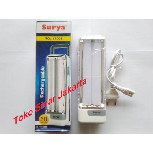 Jual Lampu LED Darurat Flashlight Light Emergency Lamp Chargeable - Kab ...