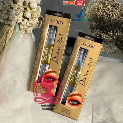 Jual HealthyBPOM Maskara&Eyeliner Divine 2in1 Xi Xiu - 2in1 Mas&eyelin ...