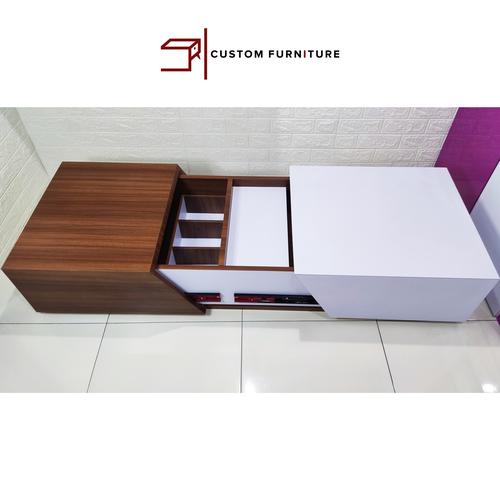 Jual Meja Tamu Sleding Finishing HPL - Kab. Pasuruan - Custom Futniture ...
