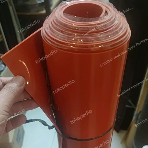 Jual Rubber Sheet Silicone Merah 3mm ( Rubber Red Silicone Lembaran ...