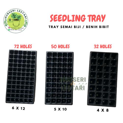 Jual Tray Semai Biji Benih Bibit Tanaman / Seedling Tray - 32 HOLES ...