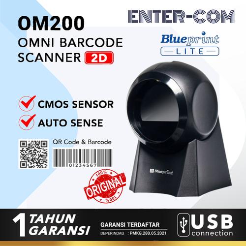 Jual BARCODE OMNI SCANNER 2D OM200 BLUEPRINT - Jakarta Utara - elevenkomp | Tokopedia