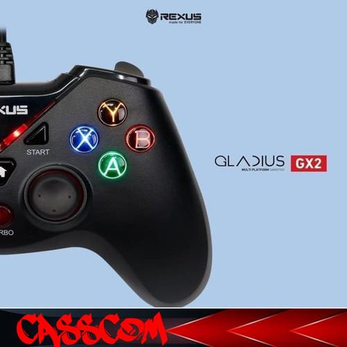 Jual Joystick REXUS Gladius GX2 Pro Gaming Gamepad GX-2 - Hitam ...
