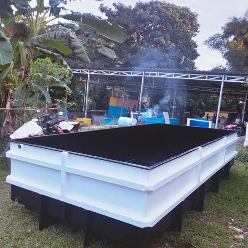 Jual haikal koalam ikan fiber gelass+ kaki model kaki pelat - Kab ...