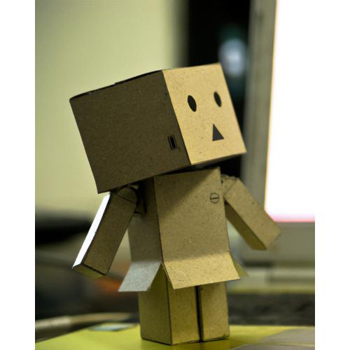 Jual 3D Papercraft Figure Danbo Danboard Pola Kertas DIY - BC/Manila ...