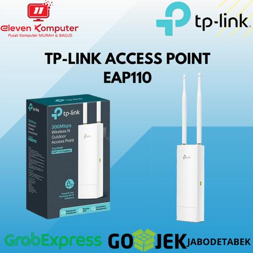 Jual TP-LINK 300Mbps Wireless N Outdoor Access Point EAP110 - Jakarta ...