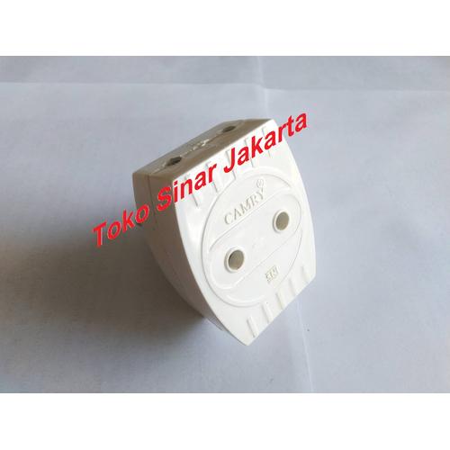 Jual Steker T Stop Kontak Stopkontak Colokan Listrik 3 Lubang - Kab ...