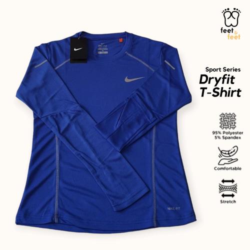 Jual baju kaos running lari gym fitnes olahraga PRIA Lengan Panjang ...