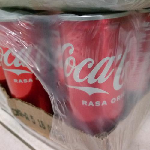 Jual Coca cola kaleng 250ml 1 dus isi 24 kaleng / minuman soda / soft ...