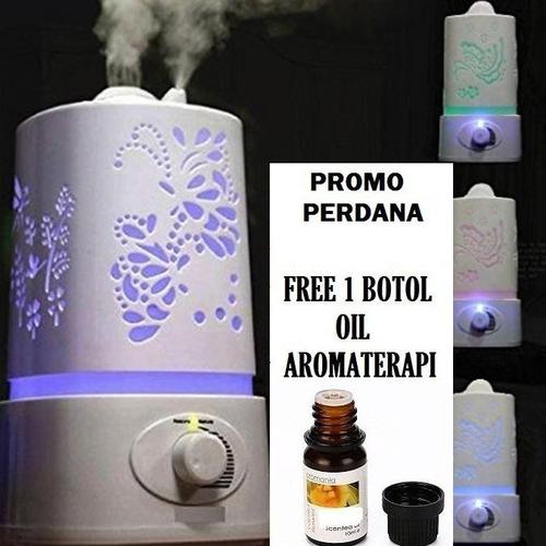 Jual Carved Design Air Humidifier Large Ultras Aroma Diffuser -1500 Ml ...