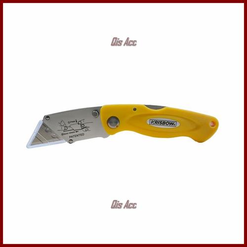 Jual KRISBOW Pisau Cutter Saku Lipat Multifungsi LRUKF1 - Kota ...