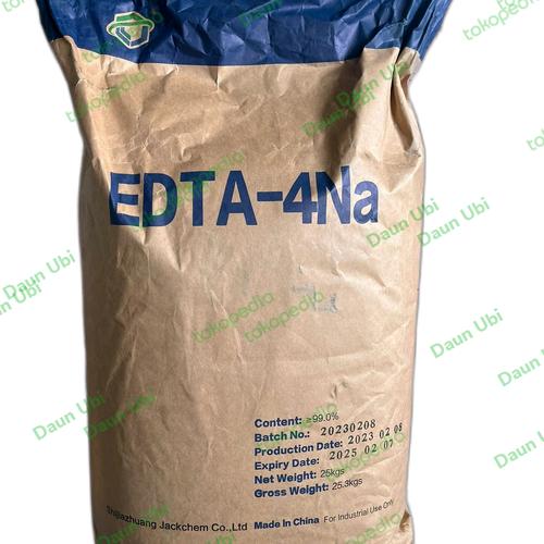 Jual EDTA Teknis / Vitamin Aki / EDTA 4Na Sak 25KG - Kota Tangerang - Daun Ubi | Tokopedia