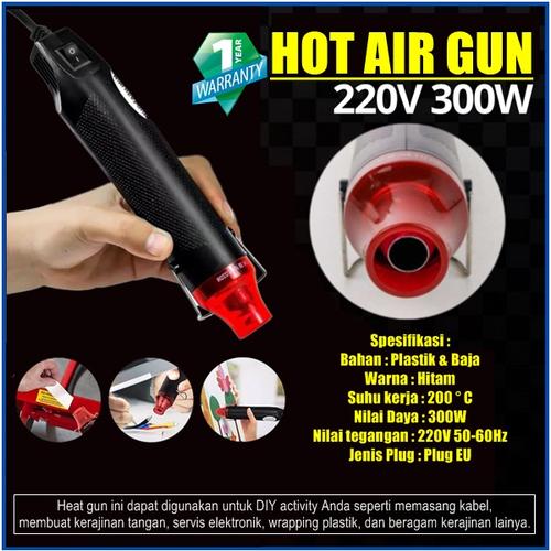 Promo hot air gun blower pemanas heat gun electric hot air vinyl 220v ...