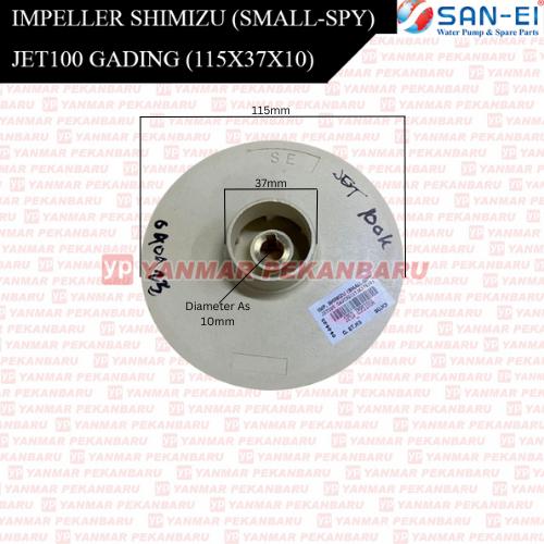 Jual KIPAS IMPELLER Pompa Air SHIMIZU JET100 model SMALL-SPY OLD-GADING - Kota Pekanbaru ...