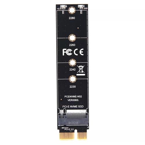 Jual KONVERTER M.2 NVME to PCIE X1 vertical ssd converter card ADAPTER ...