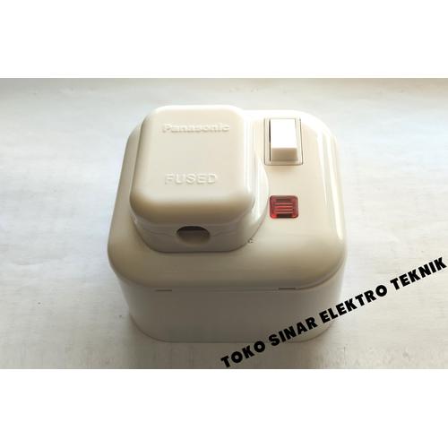 Jual Stop Kontak Stopkontak AC + Steker Colokan AC Set PANASONIC - Kab ...